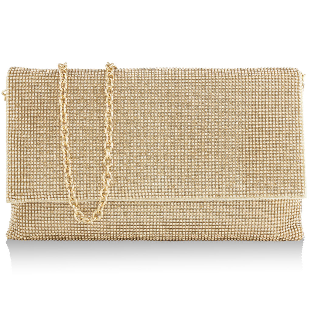 Gemma Crystal Clutch: Timeless Elegance with a Touch of Sparkle ...